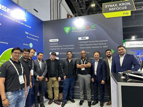 Synax Technologies On Linkedin Gisec Synax Customermeetings Vendorinteractions