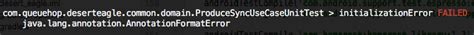 robolectric fails with annotationformaterror exception when using