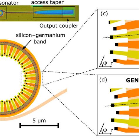 Cmos Photodetector Configuration And Layout A Optical Micrograph Of Download Scientific