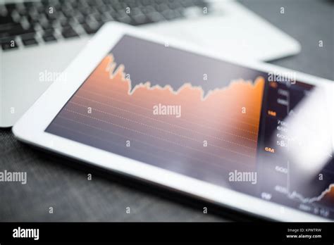 Financial Data Analysis Concept Stock Photo Alamy