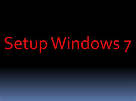 PPT Setup Windows PowerPoint Presentation Free Download ID