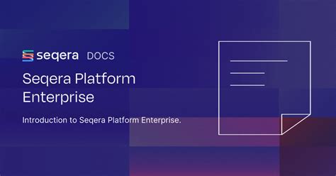 Seqera Platform Enterprise Seqera Docs
