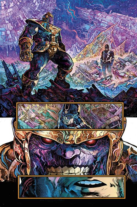 Artstation Thanos Vs Black Bolt