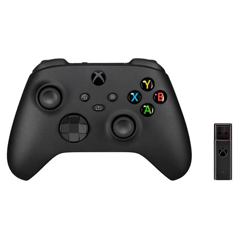 Microsoft Xbox Series X S Wireless Controller Wireless Adapter Til Windows 10 1va 00002 Sort
