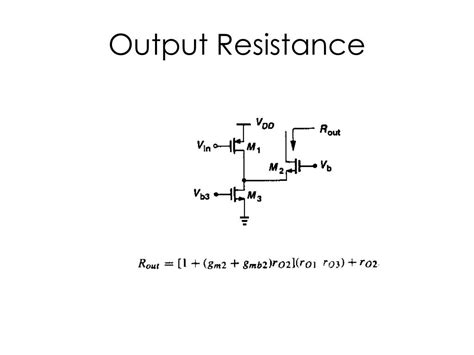 PPT Single Stage Amplifiers PowerPoint Presentation Free Download ID