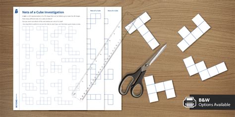Nets Of A Cube Teacher Made Twinkl