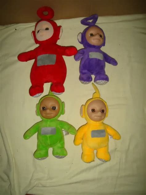 Teletubbies Soft Toy 9” Tinky Winky Dipsy Lala And Po Bundle £1599