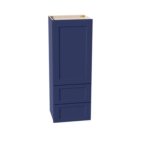 Hb Wd1848 Indigo Blue Shaker 18w X 48h 1 Door And 2 Drawers Special W