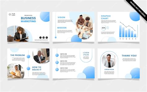 Premium Vector Gradient Business Presentation Templates Vector