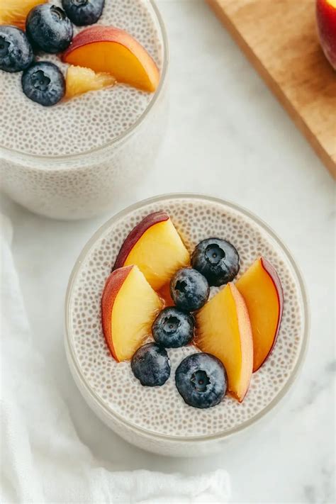 Chilled Kefir Chia Seed Pudding