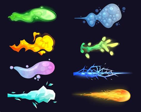 Premium Vector Vfx Gun Effect