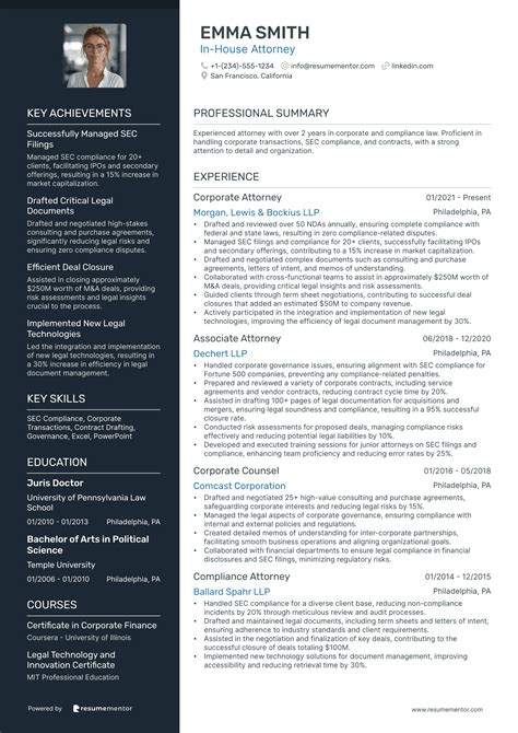 39 Attorney Resume Examples To Get You Hired In 2025