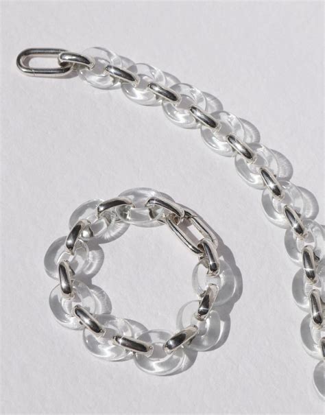 Connected Loop Bracelet Glass