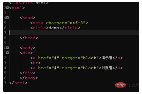 Html超链接字体颜色怎么改 前端问答 Php中文网