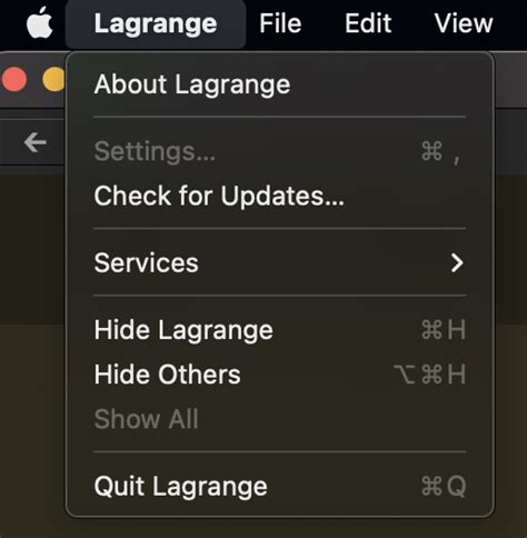 settings menu not available · issue 557 · skyjake lagrange · github
