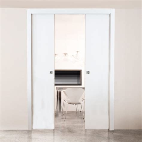 Double Sliding Bedroom Doors New White Glass Sliding Closet Doors In
