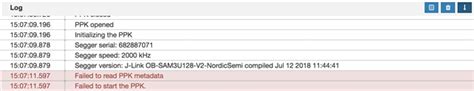 Failed To Start The PPK On RuuviTag Dev Shield Nordic Q A Nordic DevZone Nordic DevZone