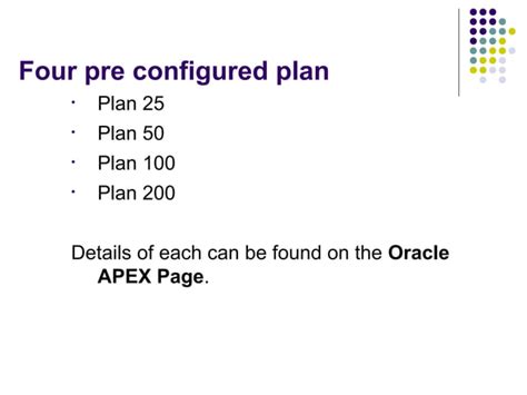 Oracle Apex Hosting Ppt