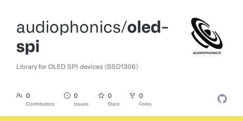 GitHub Audiophonics Oled Spi Library For OLED SPI Devices SSD