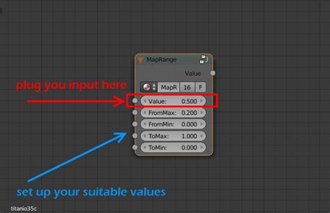 Rendering Cycles Node Editor Map Gray Scale Value Map To Extremes