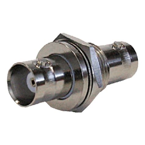 Cablenet Bnc Bulkhead Socket Socket Insulated Coupler 75ohm Turned