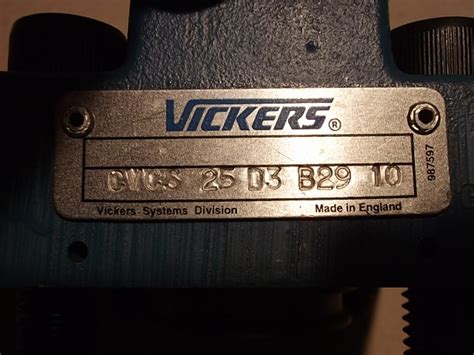 Hidraulikus Szelepfedél Cvi 25 D3 Betéthez 350bar Vickers