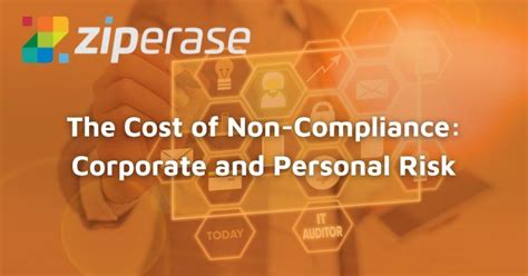 The Consequences of Non-Compliance: Corporate and Personal risk