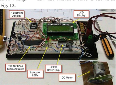 Figure 12 From Bidirectional Speed Control Of Dc Motor Based On Pulse