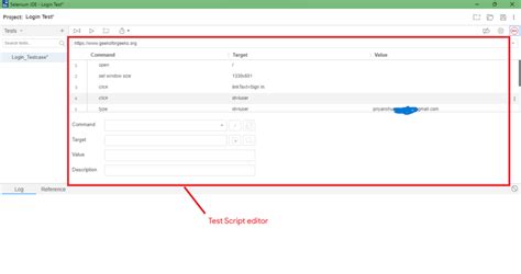 Selenium Ide Login Test Geeksforgeeks