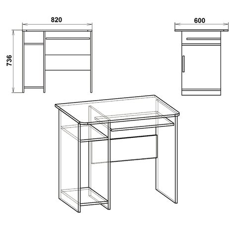 ᐉ Стіл компютерний Компаніт СКМ 12 Венге темний • Краща ціна в Києві Україні • Купити в Епіцентр