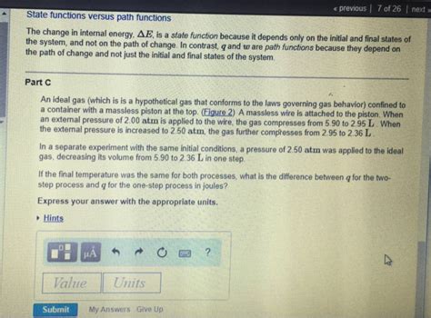 Solved Previous 7 Of 26 Next State Functions Versus Path