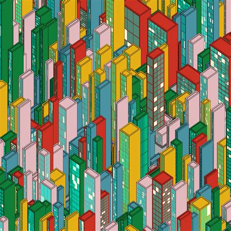 My First Generative Art Using P5js Called Metropolis Rgenerative