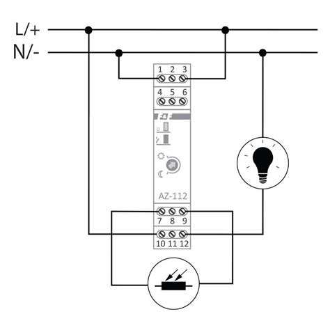 AZ-112 24V - Súmrakové spínače s externým čidlom | FIRN elektro