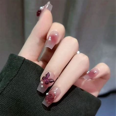 穿戴甲美甲穿戴式甲片穿戴式美甲成品手工穿戴甲穿戴甲美甲穿戴式甲片穿戴式美甲成品手工穿戴甲价格 厂家 品牌 批发市场 图片优选蓝瑀水晶饰品