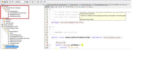 Javafxportgluon Android Class Dont Build Stack Overflow