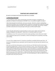 Graphing Lab Docx UyyyyyyhSarah Nicoll Lab St GRAPHING DATA ANSWER SHEET BE SURE TO USE