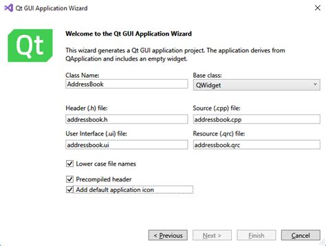 C Qt GUI Application Wizard In Visual Studio Does Not Enable The Finish Button Stack