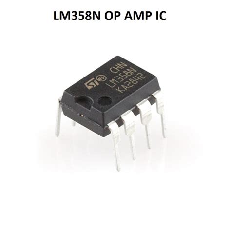 LM358 Microphone Amplifier Circuit