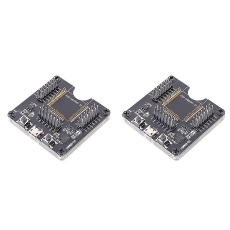 2x Esp Wroom 32 Development Board Test Programmer Socket Downloader Burning Fixture Tool For Esp