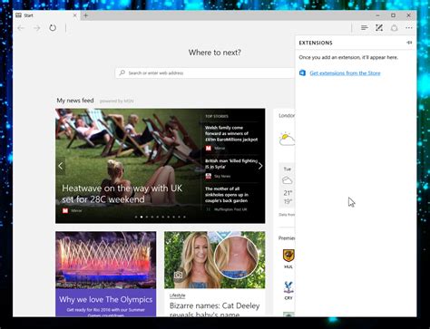 how to install and manage extensions in microsoft edge betanews