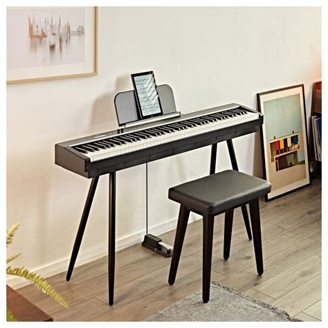Keynote Compact Digital Stage Piano With Bluetooth Stool Pack At