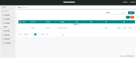 Javaphpnodejspython家庭财务管理系统【2024年毕设】 Csdn博客