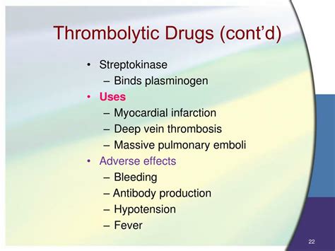 Ppt Blood Coagulation Anticoagulant Thrombolytics And Antiplatelet