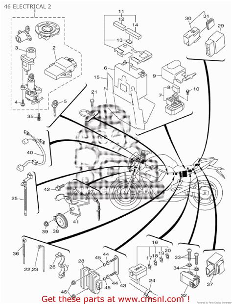 36b8259000 Wire Harness Assy Yamaha Buy The 36b 82590 00 At Cmsnl