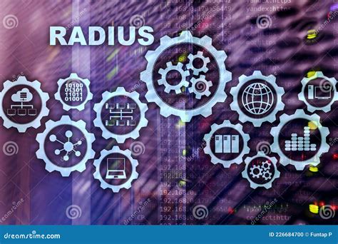 Remote Authentication In Dial In User Service Telecommunications Networks Concept Stock