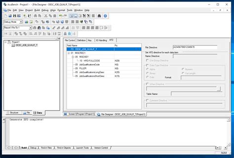 Xfd File Directive Max Length Issue In Acubench