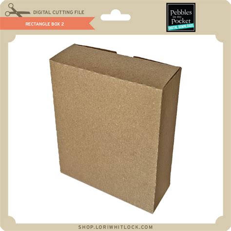 Rectangle Box 2 Lori Whitlocks Svg Shop