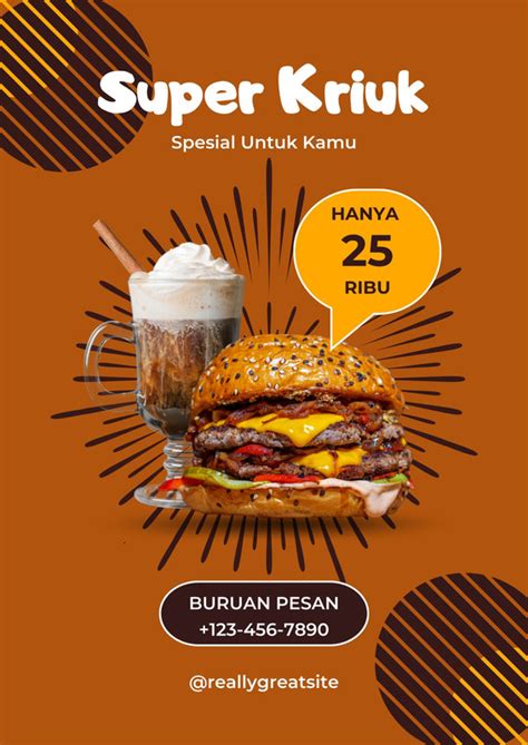 Halaman 5 Gratis Desain Contoh Makanan Canva Halaman 5 Gratis Desain Contoh Makanan Canva