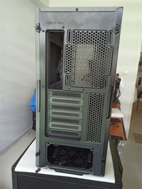 Pc Casing Mid Tower Casing With Tempered Glass Cover Computers
