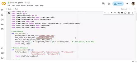 machinelearning cybersecurity fakeprofiledetection datascience svm